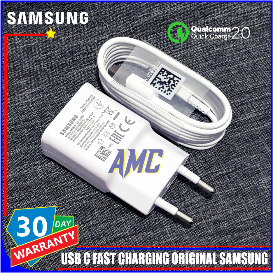 Jual Charger Samsung A02s Samsung A12 ORIGINAL 100% USB C Fast Charging ...