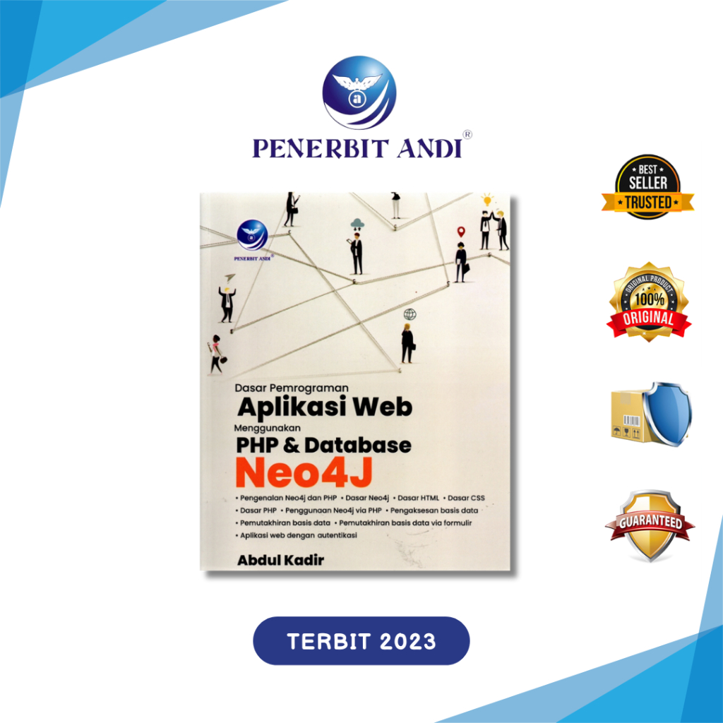 Jual Penerbit Andi - Buku Dasar Pemrograman Aplikasi Web Menggunakan PHP & Database Neo4j ...