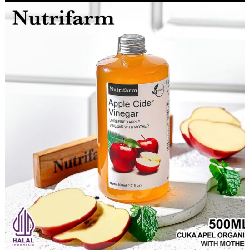 Jual Nutrifarm CUKA ORIGINAL 500 ML Organik | Shopee Indonesia