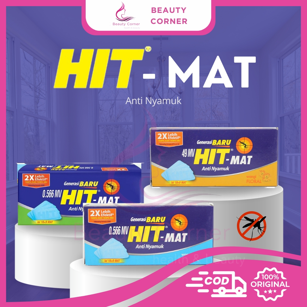 Jual HIT Mat Anti Nyamuk Refill Isi 18+9 | Shopee Indonesia