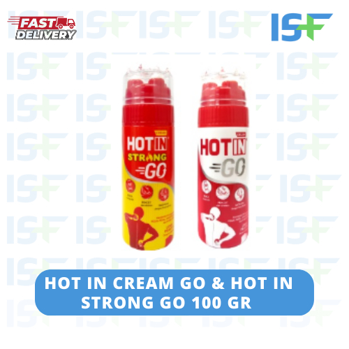 Jual ISF HOT IN Go Cream Ori / Strong 100 gram dengan Roll On Dan Pijat ...