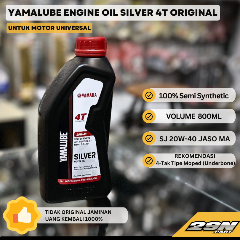 Jual Oil Oli Mesin Universal Motor 4T 4 Tak ORIGINAL YAMALUBE 4T Engine ...