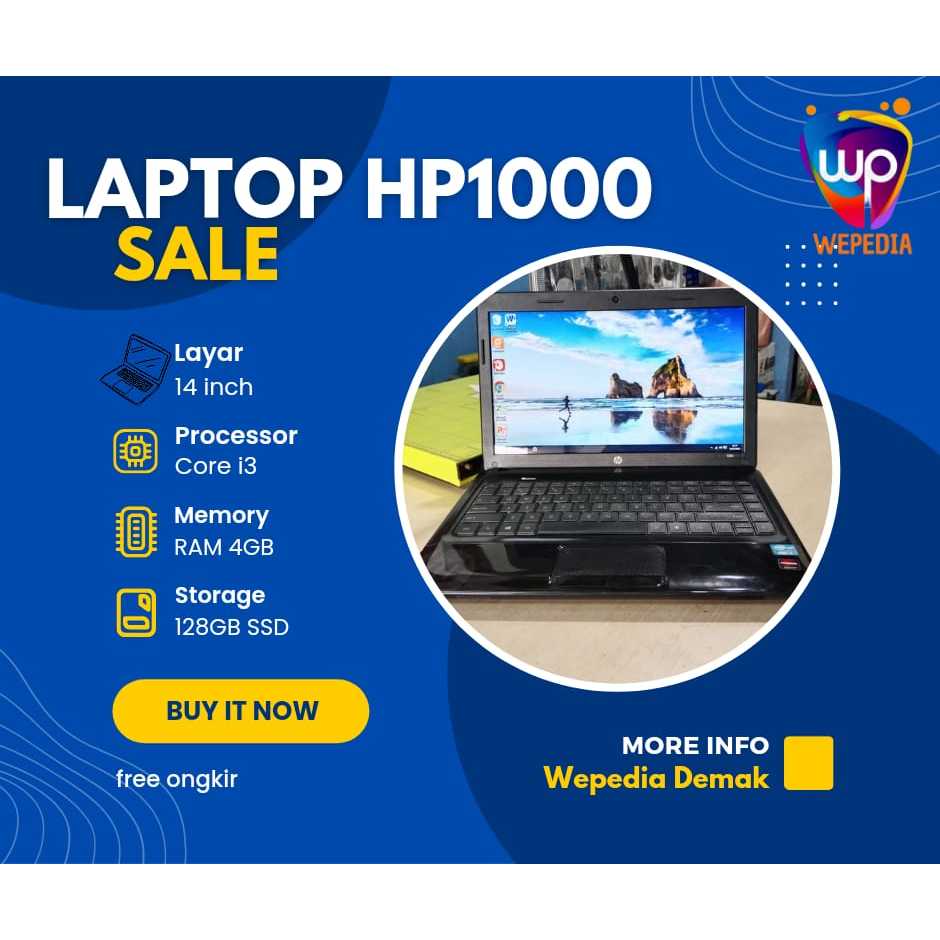 Jual LAPTOP HP1000 | Shopee Indonesia