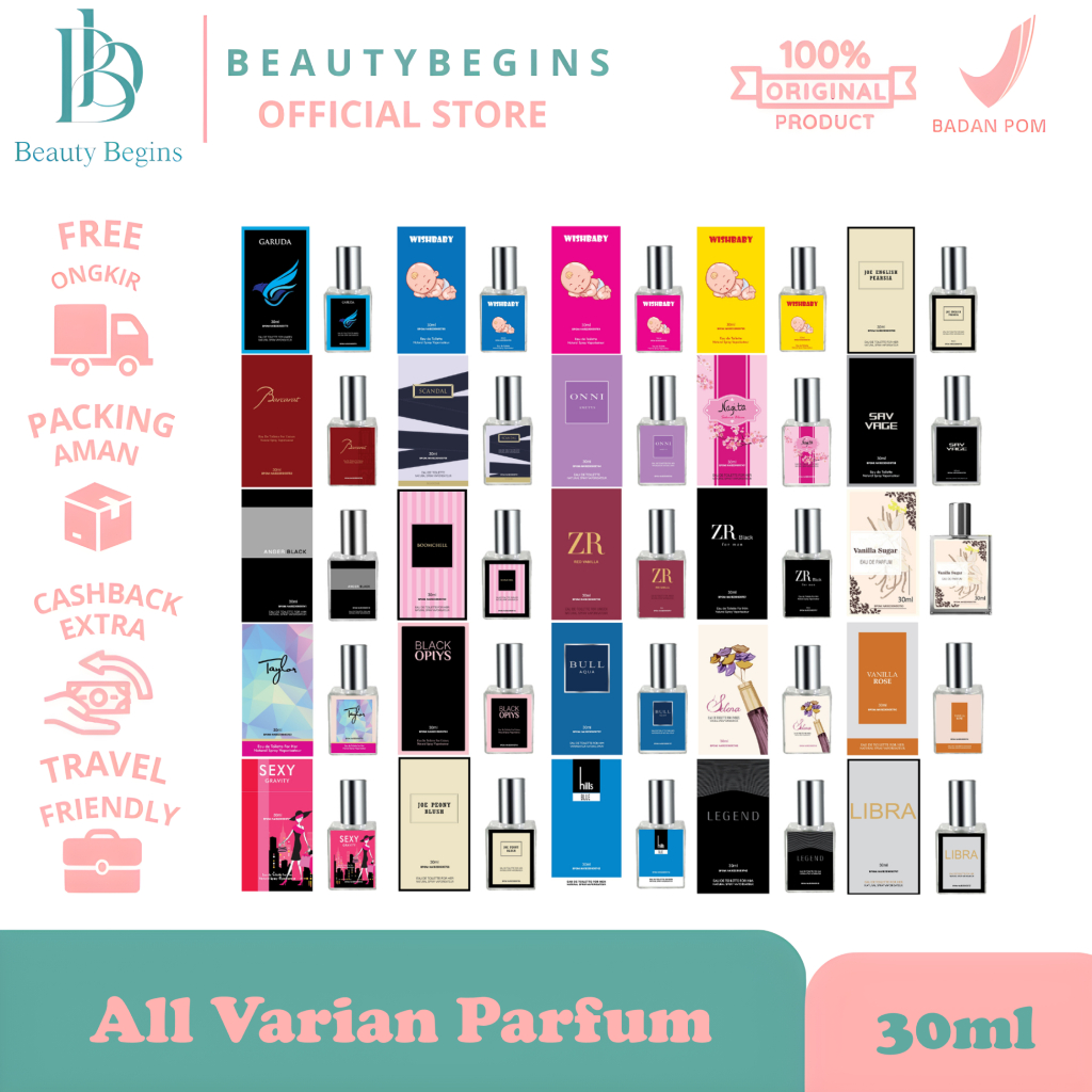 Jual BB - [BPOM] Parfum Nagita Sakura 30ml Premium / Parfum Barcarat 30ml Best Seller / Parfum ...