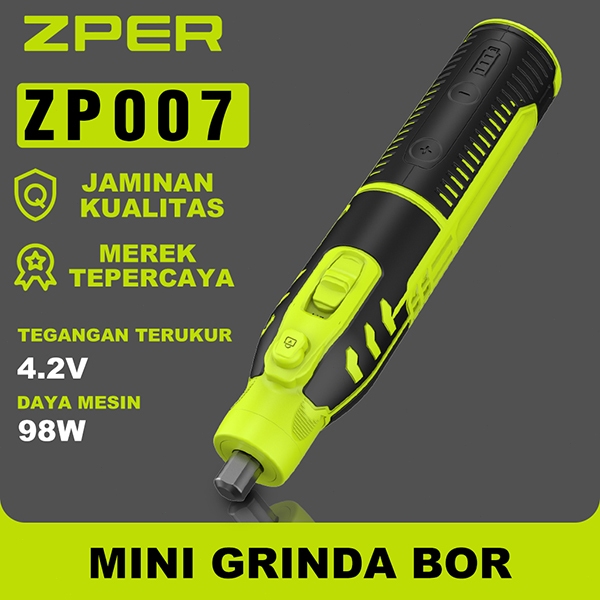 Jual ZPER Bor Mini Drill Grinder Mini Grinda Bor Listrik Penghalus-Alat ...