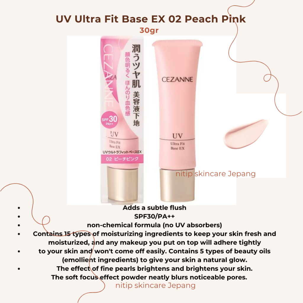 Jual PO Jepang-- Cezanne UV tone up base 30g original cezanne japan | Shopee Indonesia