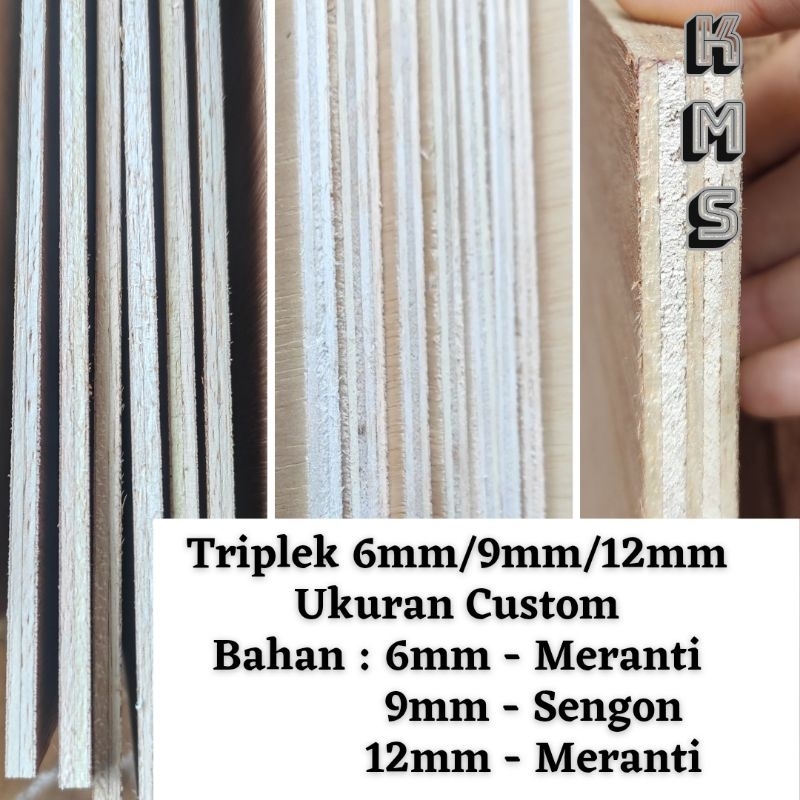 Jual Triplek Custom 6mm/9mm/12mm || GRATIS BIAYA JASA POTONG | Shopee ...