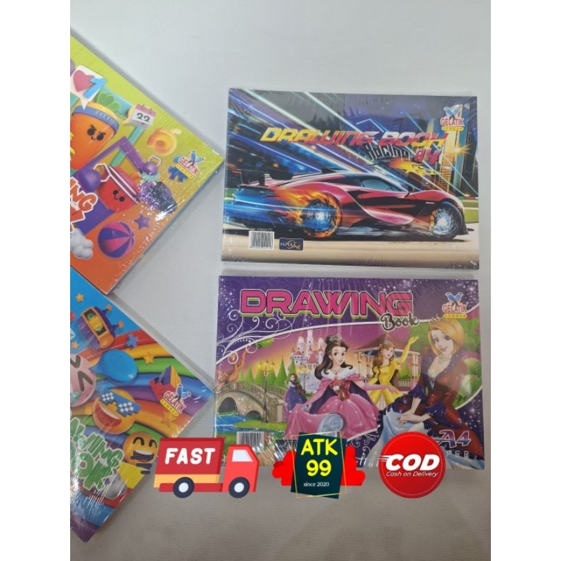 Jual Drawing Book DODO A4/Buku Gambar Isi 10/Alat Melukis Menggambar ...