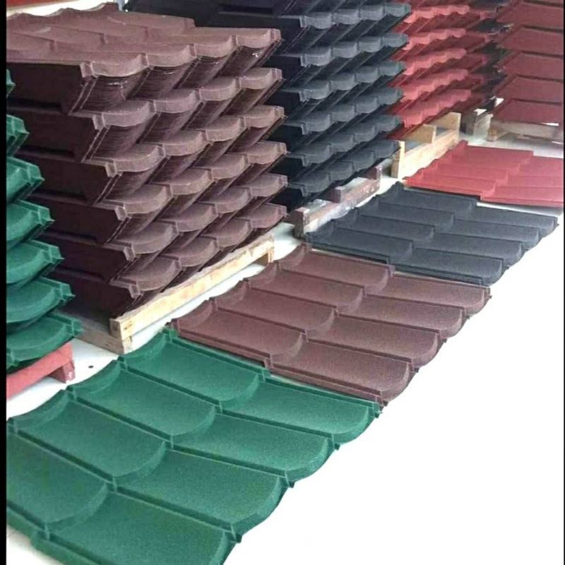 Jual Genteng Metal Pasir 80x80 Merah Hitam Banyumas | Shopee Indonesia