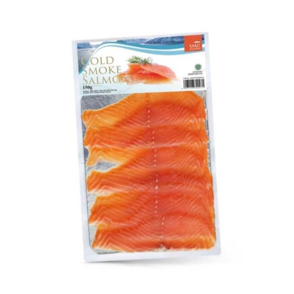Jual Smoked Salmon | Slice Ikan Salmon Fillet | Salmon Asap 150 gr ...