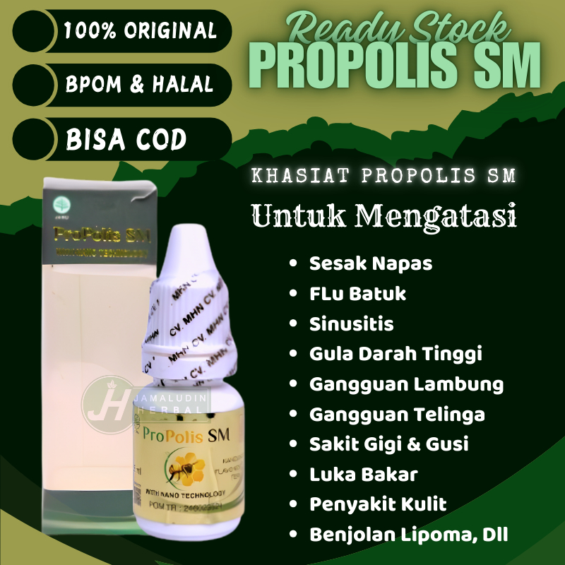 Jual PROPOLIS SM - OBAT SAKIT TELINGA - PENYEMBUH KELUHAN GANGGUAN ...