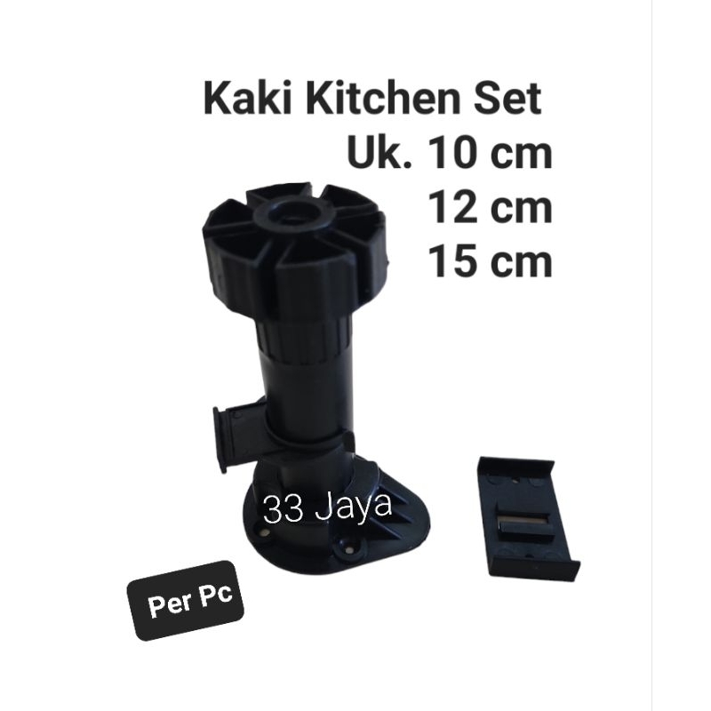 Jual [Per Pcs]Kaki Meja Lemari Kitchen Set Dapur Stabil Adjuster ...