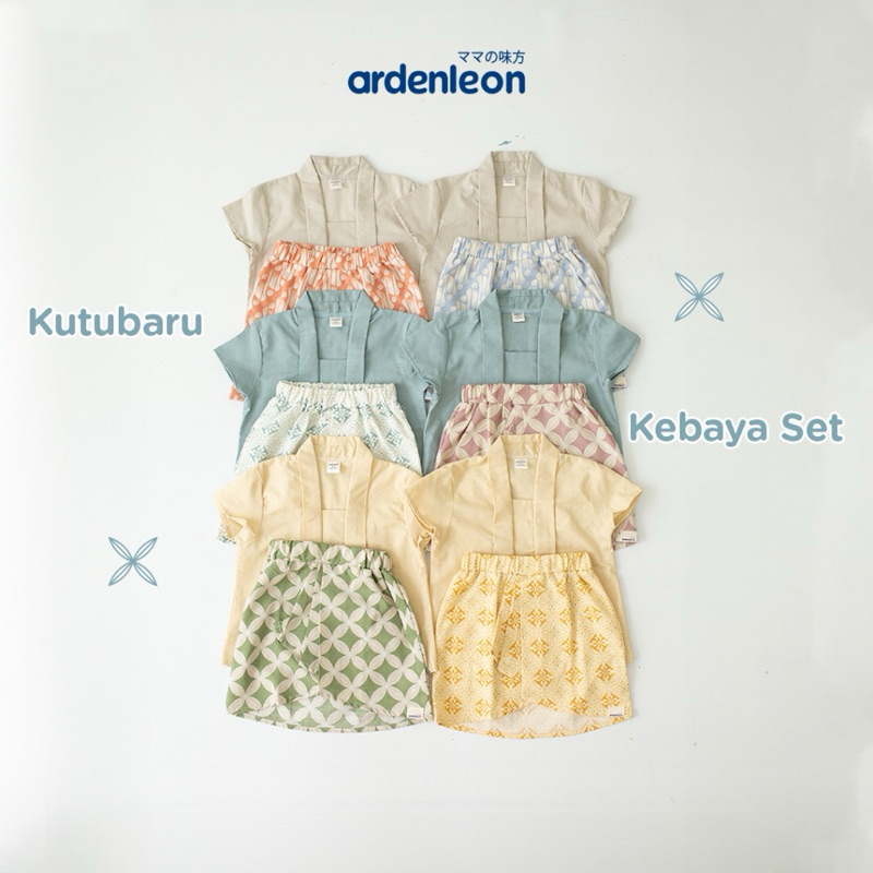 Jual Ardenleon - Kutubaru Kebaya Set - setelan atasan rok batik anak ...