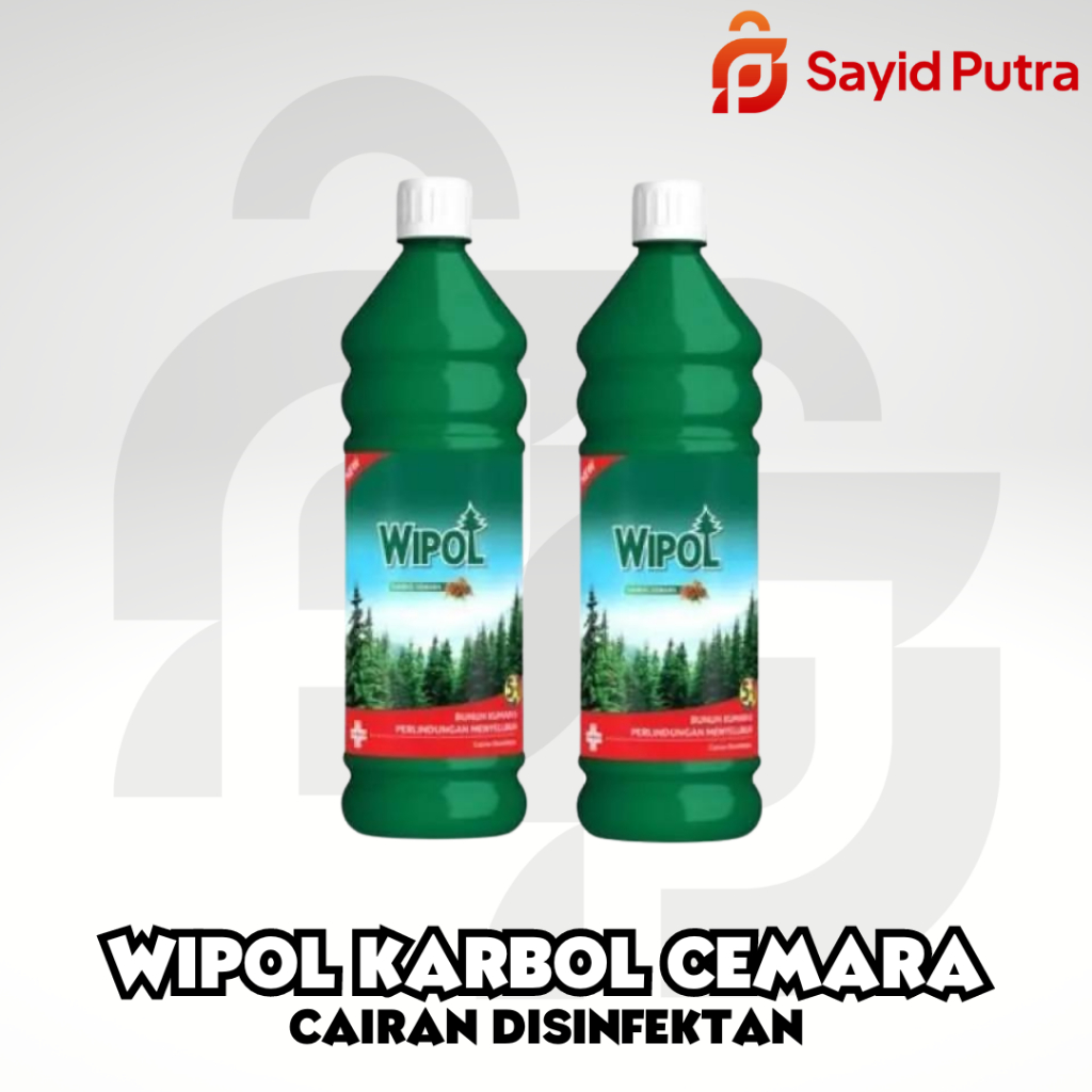 Jual WIPOL KARBOL CEMARA BOTOL 450 ML | Shopee Indonesia