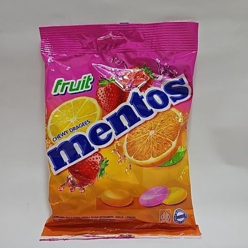 Jual permen mentos fruit | Shopee Indonesia