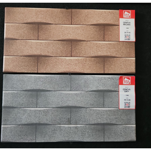 Jual Keramik Dinding 20x40 Asia Tile Geneva Grey | Shopee Indonesia