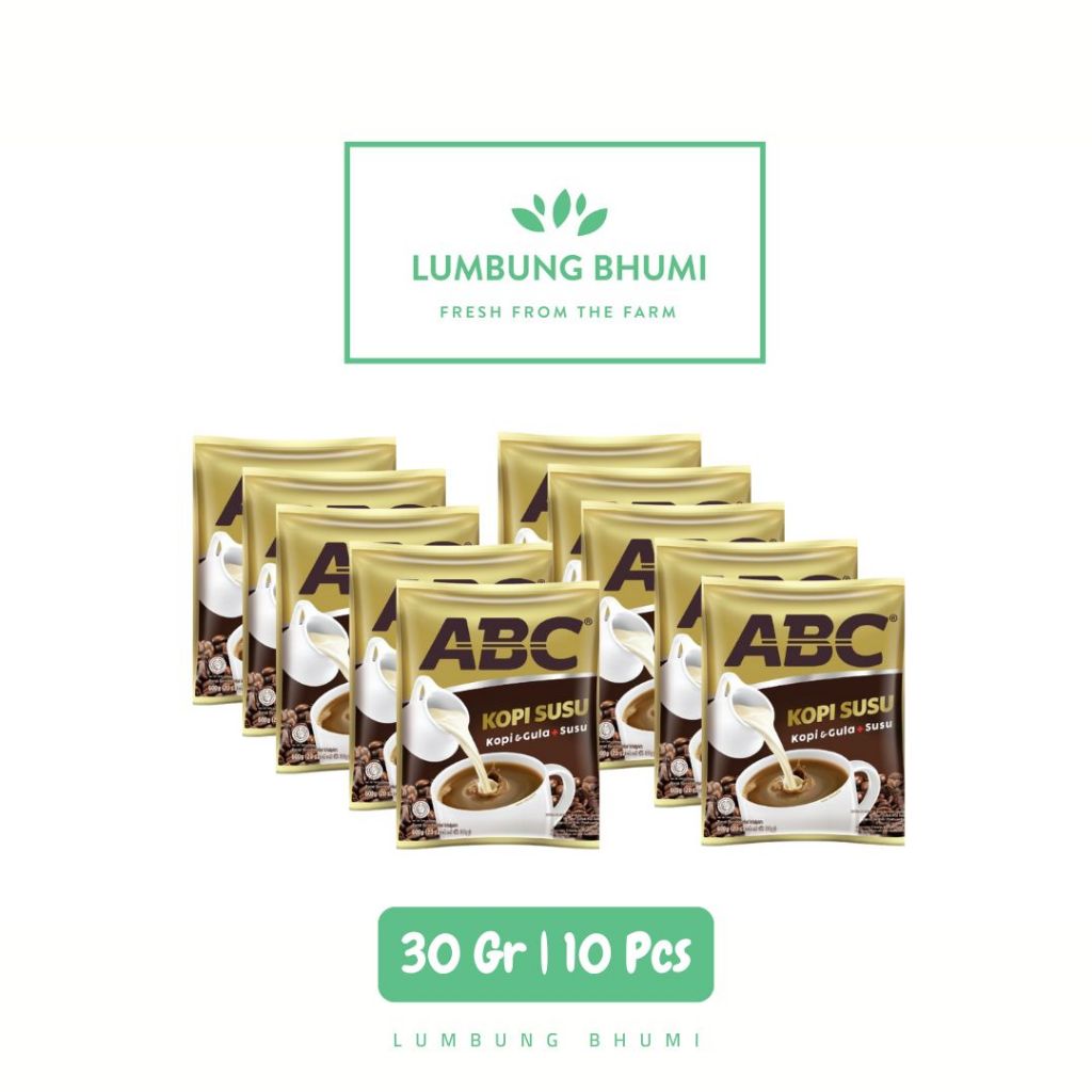 Jual ABC Kopi Susu 1 Rcg 10 Pcs - Lumbung Bhumi | Shopee Indonesia