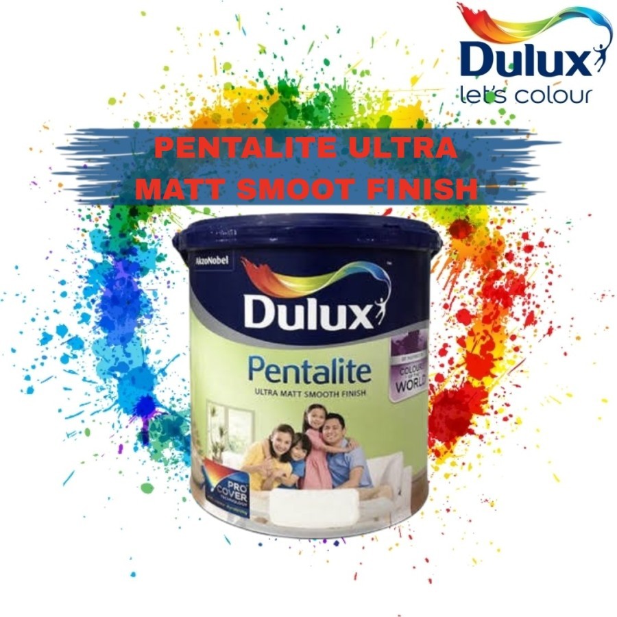 Jual CAT DULUX PENTALITE ULTRA MATT SMOOTH FINISH 2.5 LITER / DULUX ... Jual CAT DULUX PENTALITE ULTRA MATT SMOOTH FINISH 2.5 LITER / DULUX ...