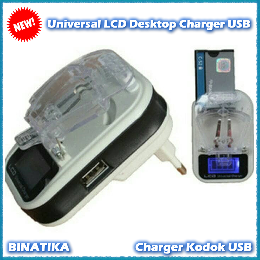 Jual Universal LCD Desktop Charger USB / Charger Kodok USB | Shopee ...