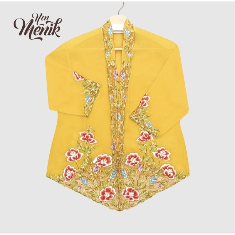 Jual XXL KEBAYA BUNGA KUNING ETNIK | Shopee Indonesia