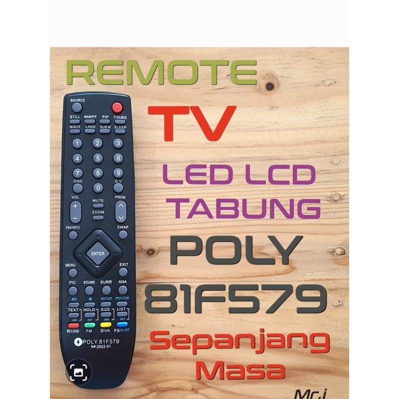 Jual remot tv LED LCD polytron 81F579 | Shopee Indonesia