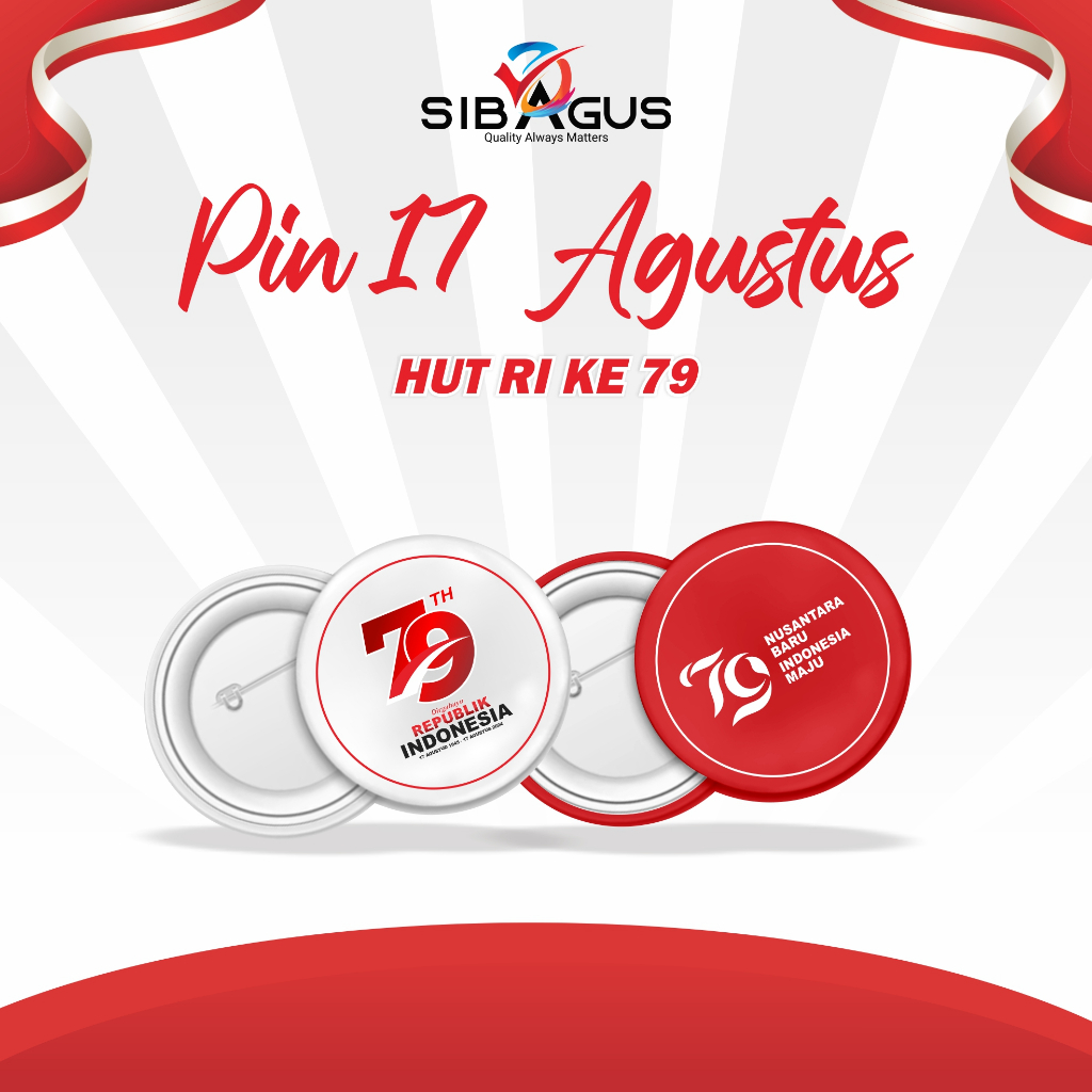 Jual Pin Peniti Panitia 17 Agustus | Pin 17 Agustus | Shopee Indonesia