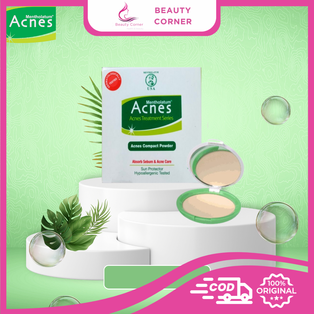 Jual Acnes Compact Powder/Bedak Padat Acnes | Shopee Indonesia