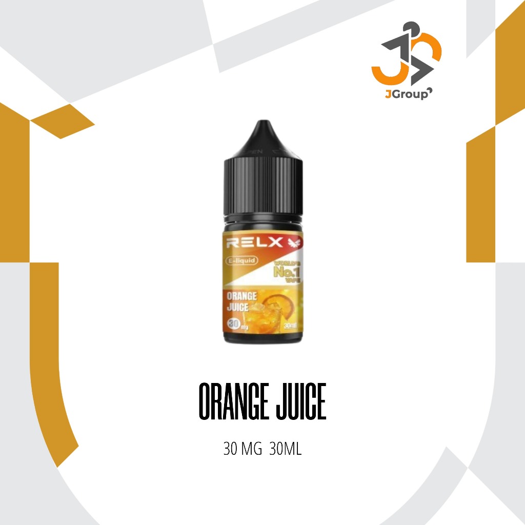 Jual RELX SALT ORANGE JUICE SALT NIC 30ML 30MG BY RELX E-LIQUID ...