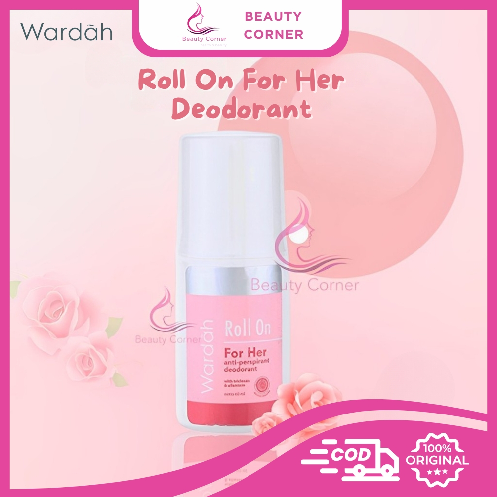 Jual Wardah Roll On Deodorant For Her - 60ml | Shopee Indonesia