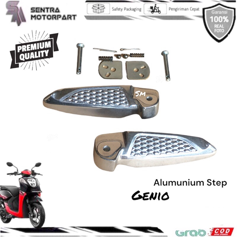 Jual Injekan step footstep futstep belakang genio | Shopee Indonesia