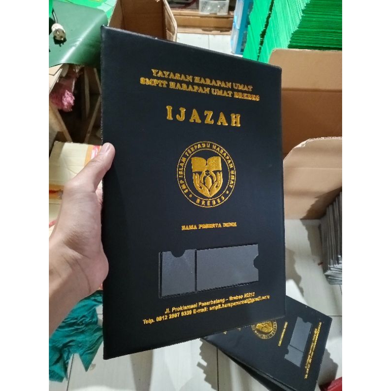 Jual Map Raport Plastik Mika F4 – Map Raport Sekolah SD SMP SMA – Map ...