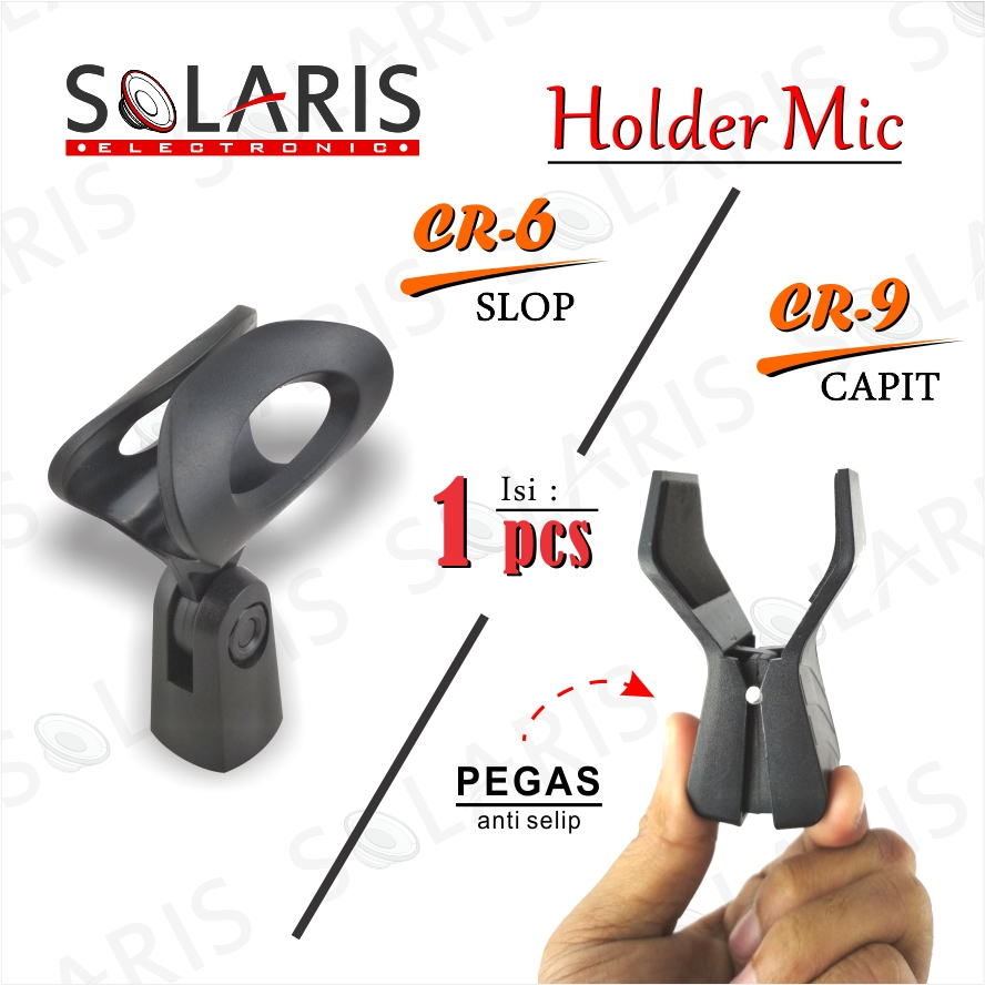 Jual Holder Mic Pegangan Mic Model Capit atau Slop Microphone Stand ...
