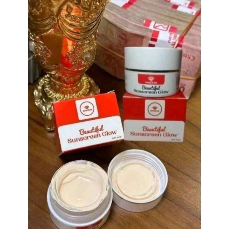 Jual SUNSCREEN MAXIE GLOW ( KEMASAN TERBARU ) | Shopee Indonesia