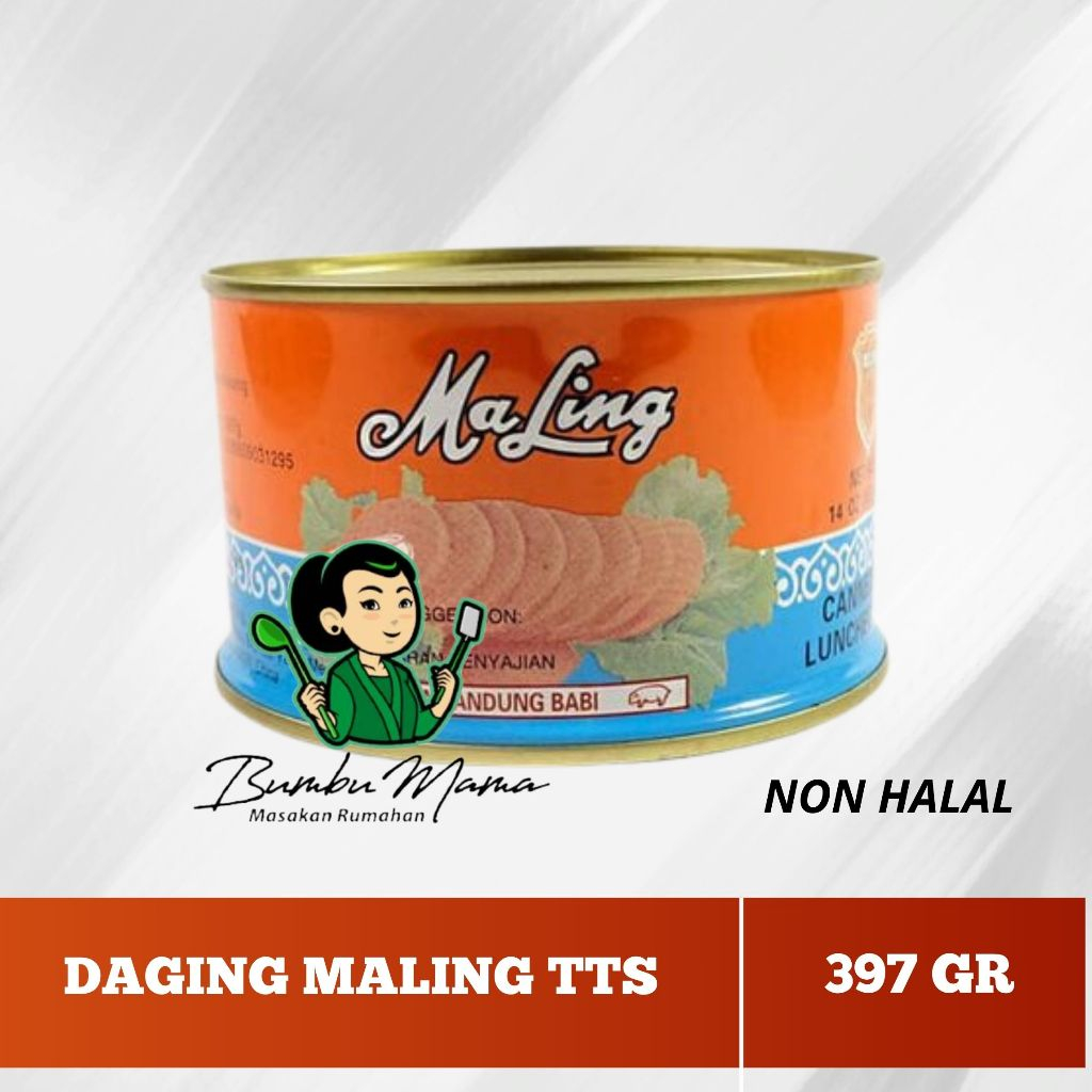 Jual Ma Ling TTS Daging Babi 397gr / Canned Pork Luncheon Meat | Shopee ...