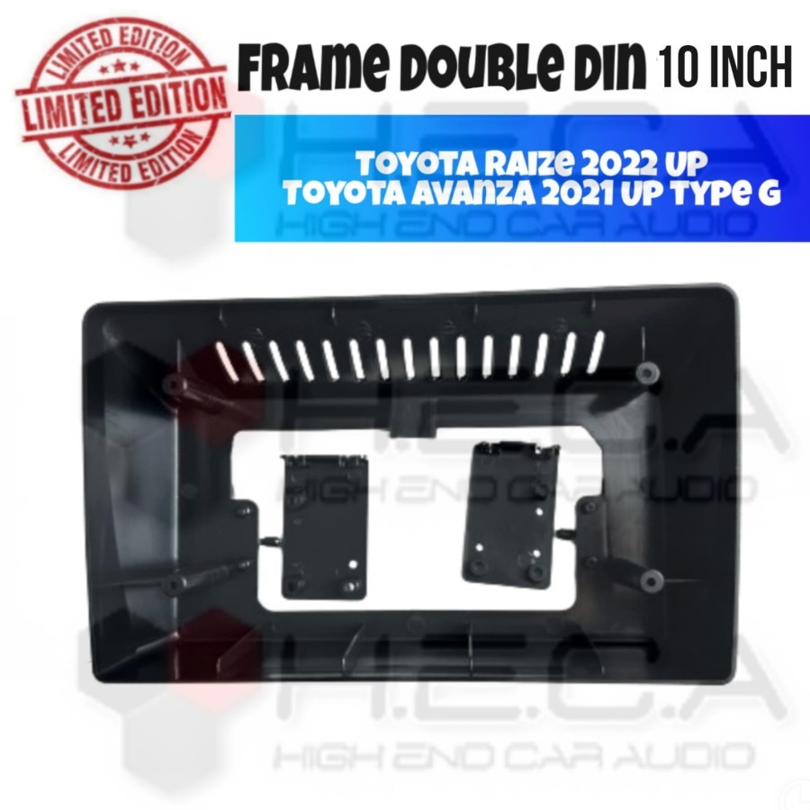 Jual Frame 10 inch Toyota RAIZE 2022 & AVANZA 2021 Up Type G Head Unit ...