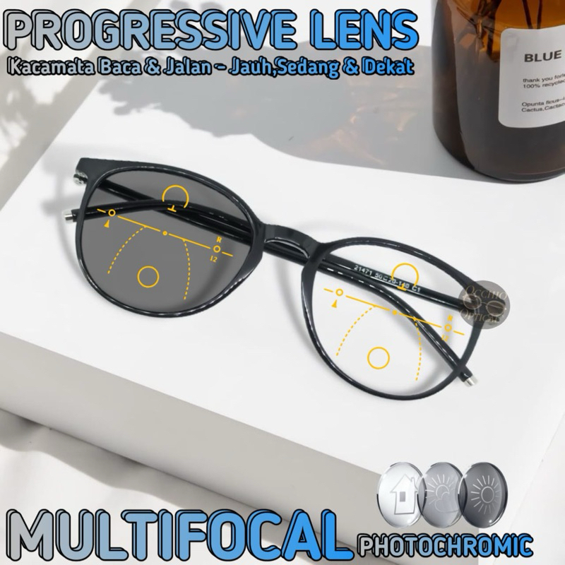Jual Kacamata Progresif Photochromic Pria/Wanita | Kacamata Baca ...