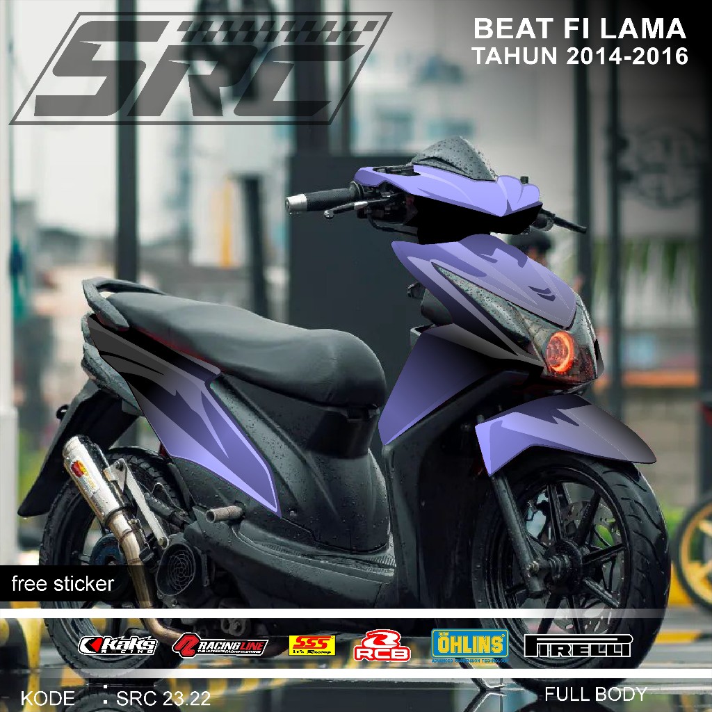 Jual COD Decal Sticker Full Body Beat fi Old Lama Tahun 2013 2014 2015 ...
