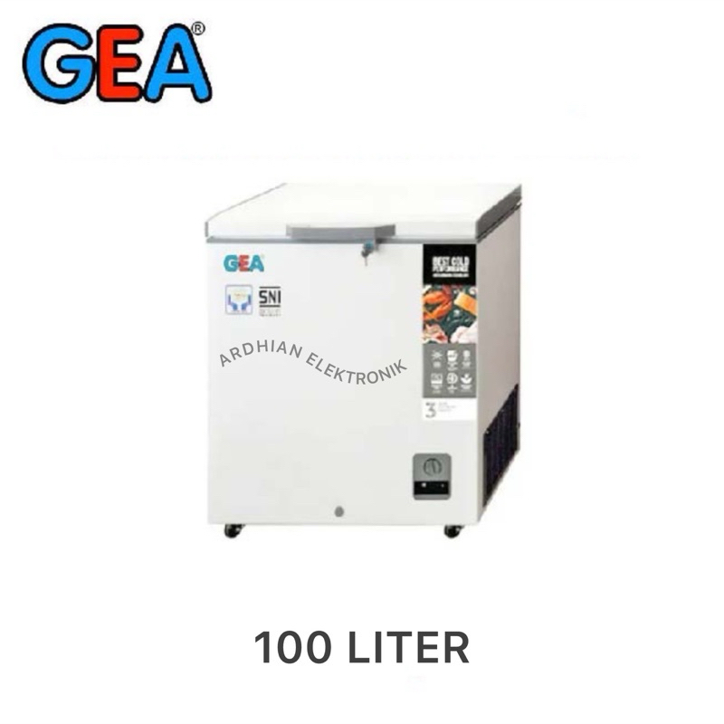 Jual FREEZER BOX GEA AB 108 R 100 Liter | Shopee Indonesia