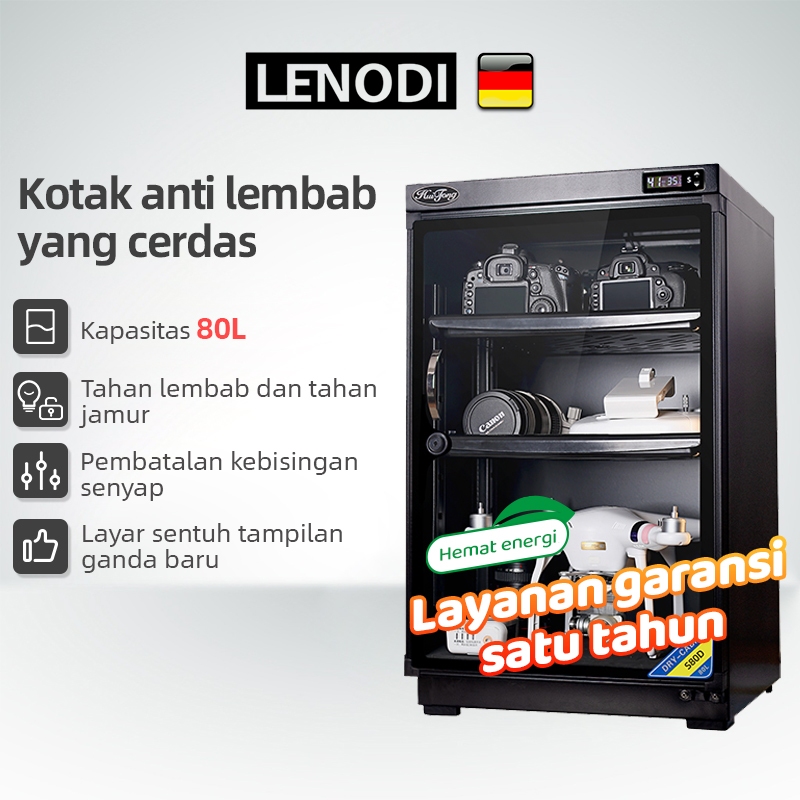 Jual LENODI Dry Cabinet MRD-30S - Dry Cabinet / Dry Box Kamera 80L/Dry ...