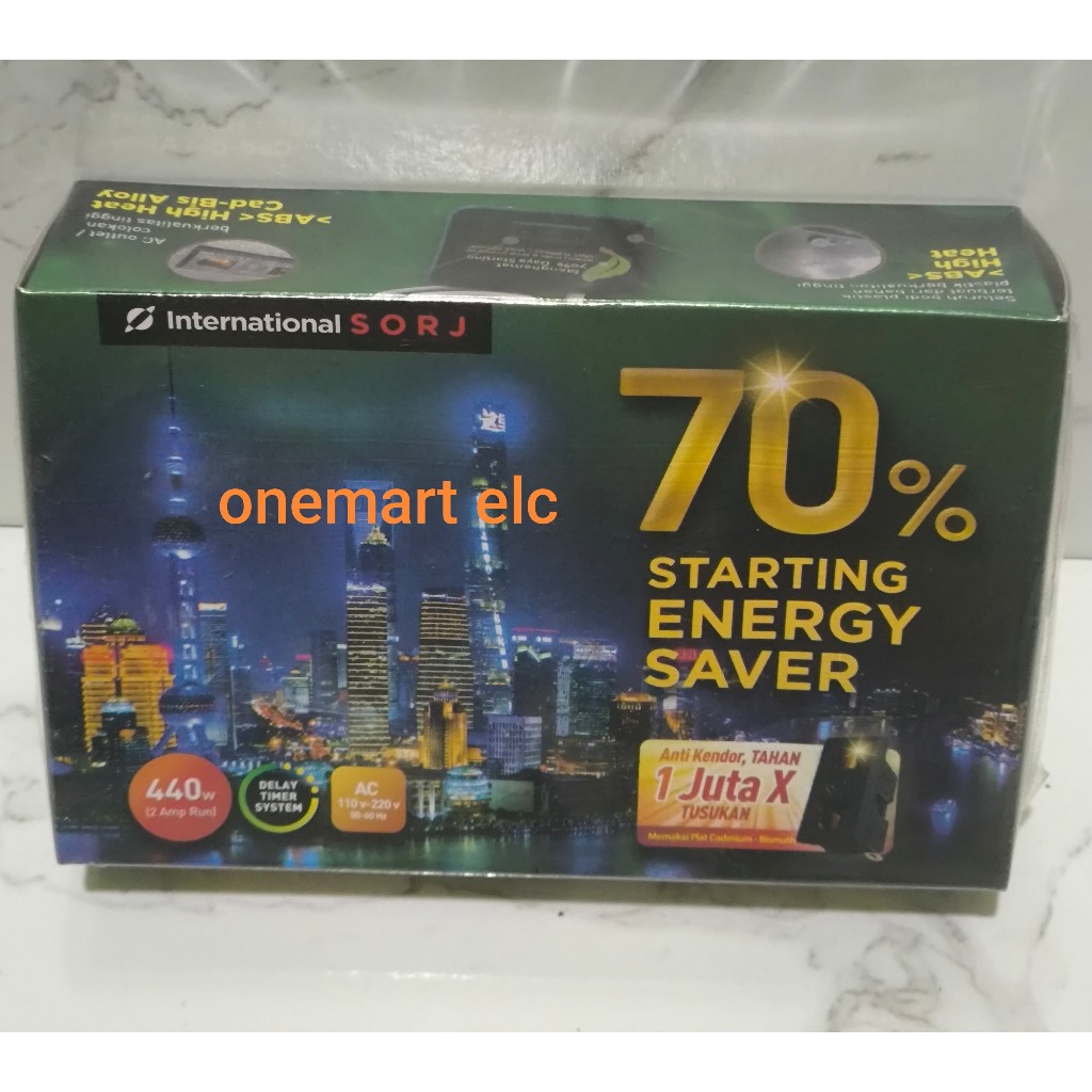 Jual starting energy penghemat listrik 70% internasional SORJ | Shopee ...
