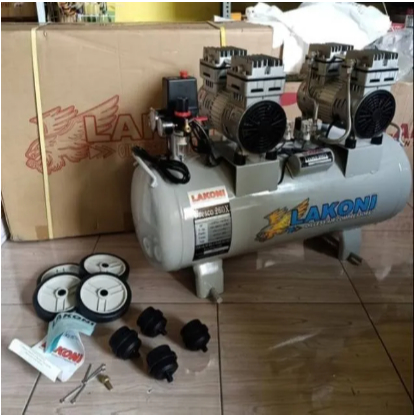 Jual LAKONI FRESCO 260X Kompressor Oil-Less 2HP 60Ltr (Tanpa Oli Anti ...