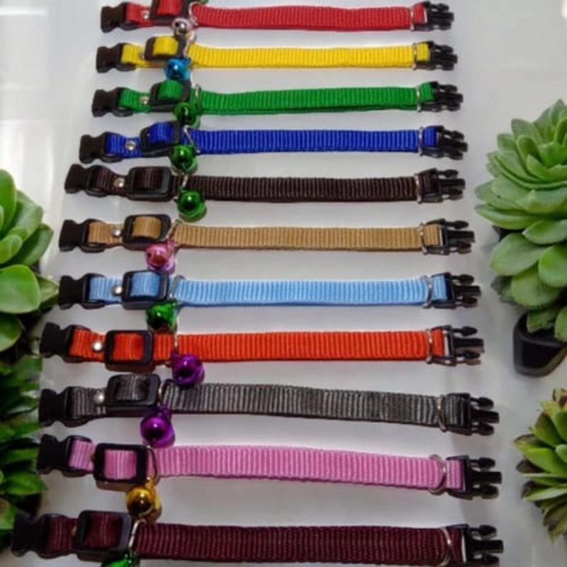 Jual paket 12 pc kalung kucing polos lonceng 14mm | Shopee Indonesia