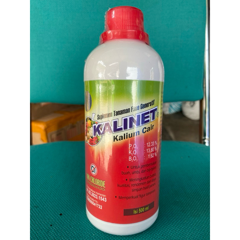 Jual KALINET 500 ML KALIUM CAIR SUPLEMEN TANAMAN FASE GENERATIF ...