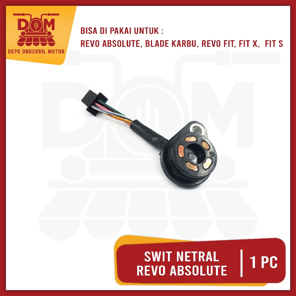 Jual Swit Netral Revo Absolute (PSP) Switch Suit Assy Indikator Neutral ...