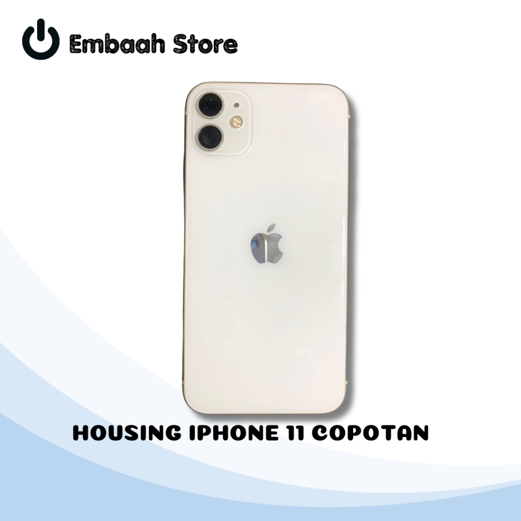 Jual HOUSING IPHONE 11 PUTIH ORIGINAL COPOTAN | Shopee Indonesia
