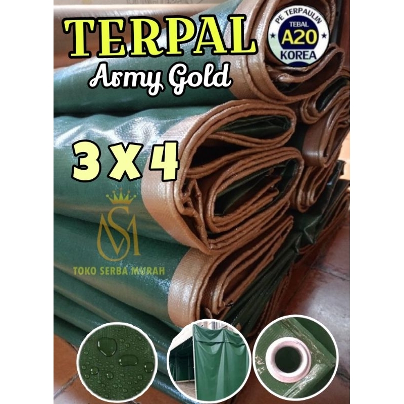 Jual Terpal A20 3x4 UV KOREA Import, terpal terop terpal jemuran terpal ...