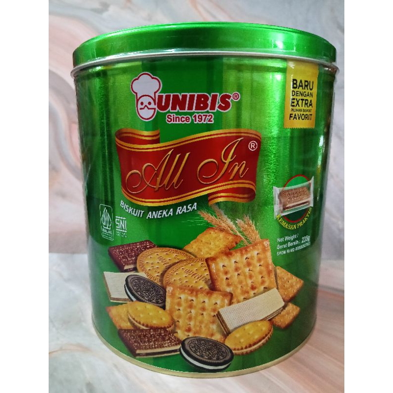 Jual UNIBIS ALL IN BULAT KALENG 235G | Shopee Indonesia