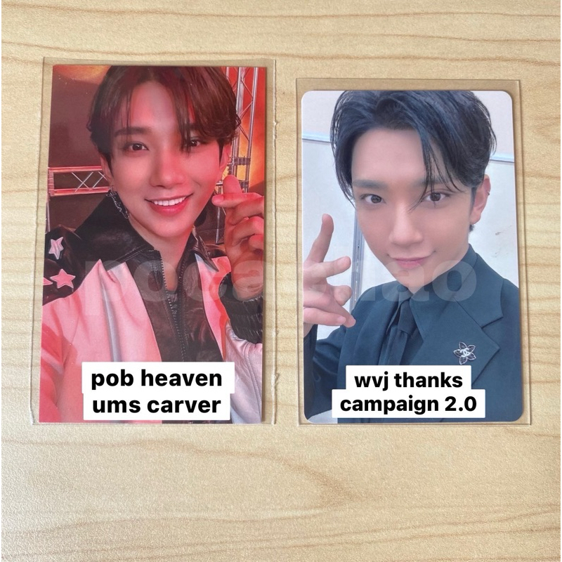 Jual JOSHUA SEVENTEEN PHOTOCARDS PC SVT - Heaven UMS - WVJ Thanks ...