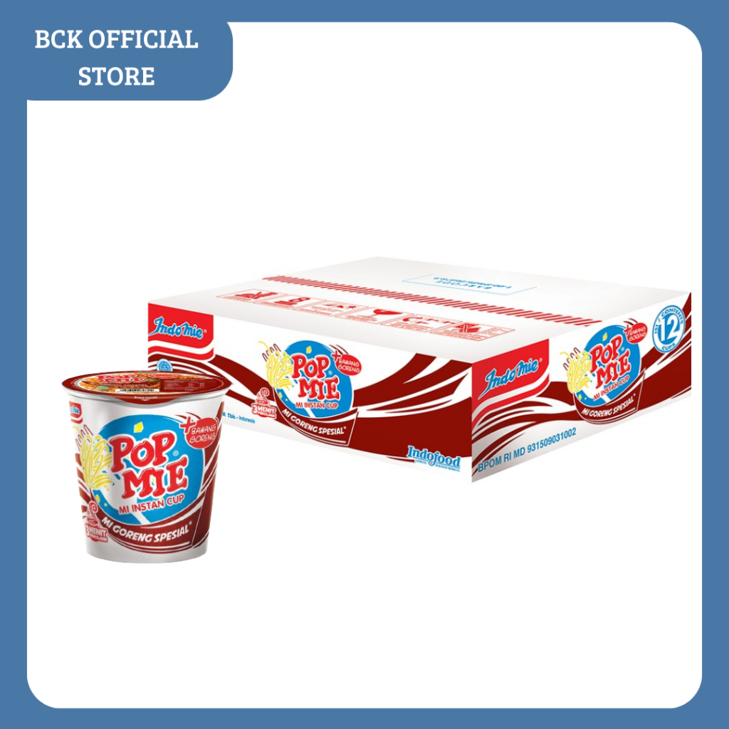 Jual Pop Mie Mi Goreng Spesial 12X80gr (KARTON) | Shopee Indonesia