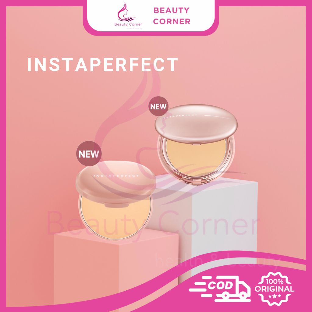 Jual Wardah Instaperfect Matte Fit Powder Foundation - 13g (Full/Refill ...